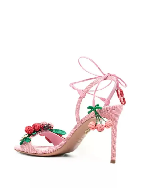 AQUAZZURA Botanica Tie-fastening Sandals