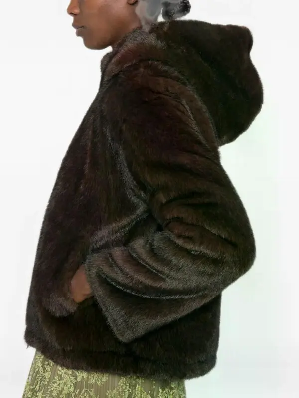 ERMANNO FIRENZE Zip-fastening Hooded Jacket
