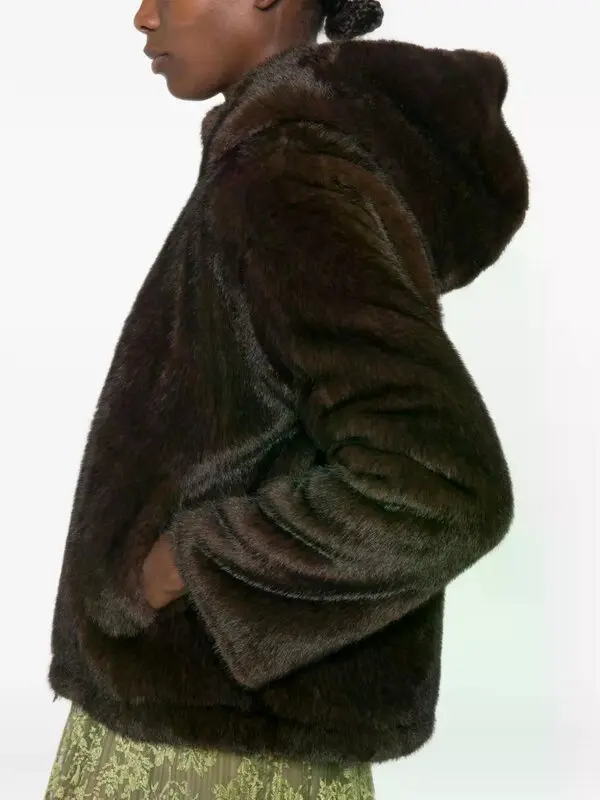 ERMANNO FIRENZE Zip-fastening Hooded Jacket