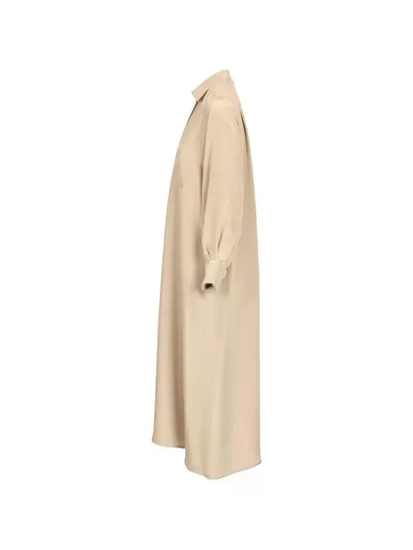 Max Mara Gambero Silk Midi Dress