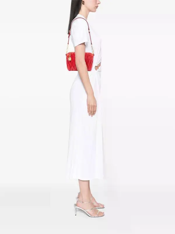 Miu Miu 2010-2026 Matelasse Leather Shoulder Bag