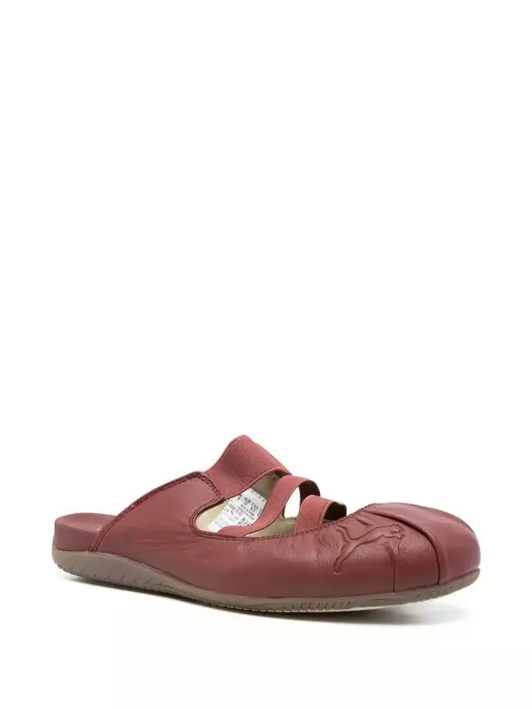 PUMA Speedcat Embossed Leather Mules
