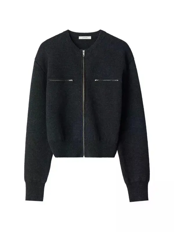 LEMAIRE Zipped Top In Alpaca Wool Blend