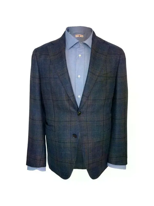 Luciano Barbera Checked Blazer