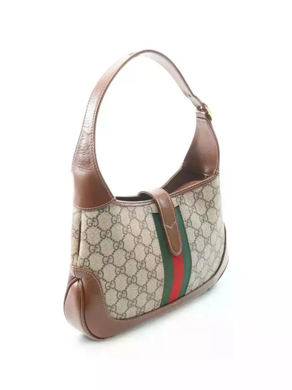 Gucci 2010s Gg Supreme Jackie Shoulder Bag