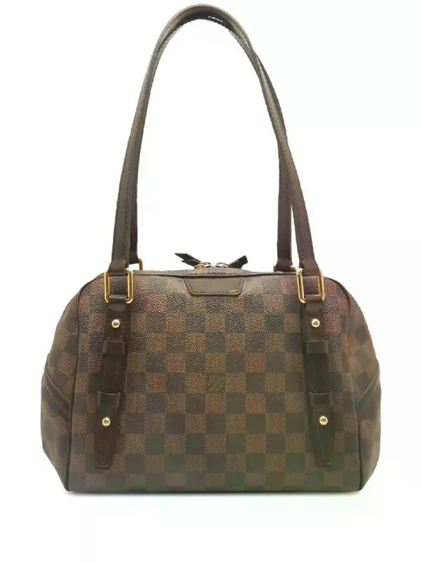 LOUIS VUITTON 2010 Damier Ebene Rivington Pm Shoulder Bag