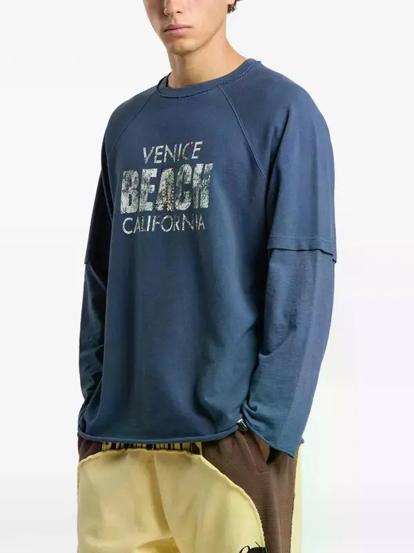 Palm Angels Cali Vibes Layered Tee L/s