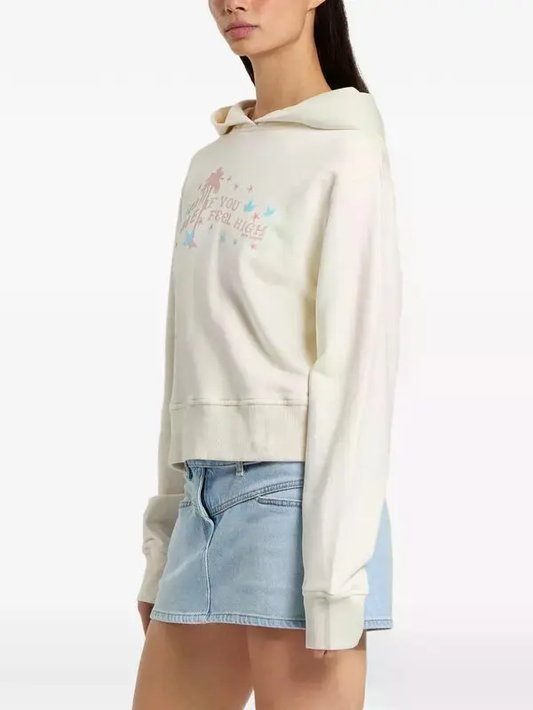 Palm Angels Regular Fit Hoodie With Graphic Print