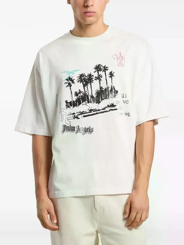 Palm Angels Palm Life Loose Tee
