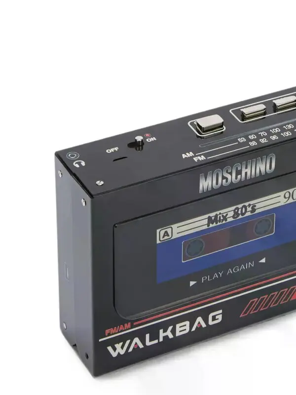 Moschino Walkbag Shoulder Bag - Black
