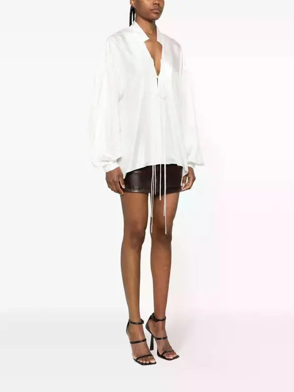 MANURI Tommy Silk Blouse