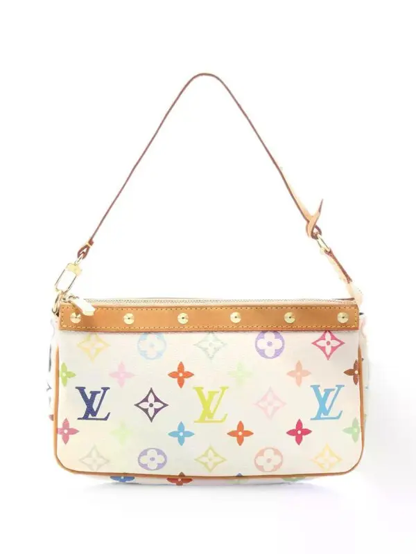 LOUIS VUITTON 2003 Monogram Multicolor Pochette Accessoires Shoulder Bag