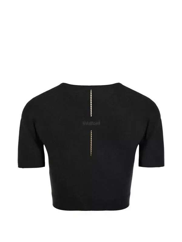 Wolford Seamless Short-sleeved Cropped T-shirt