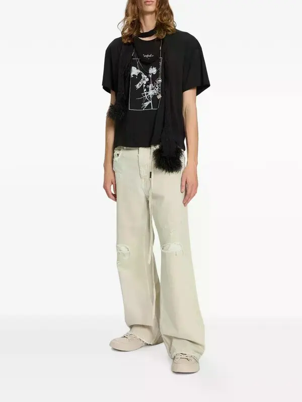 ANN DEMEULEMEESTER Graphic-print T-shirt