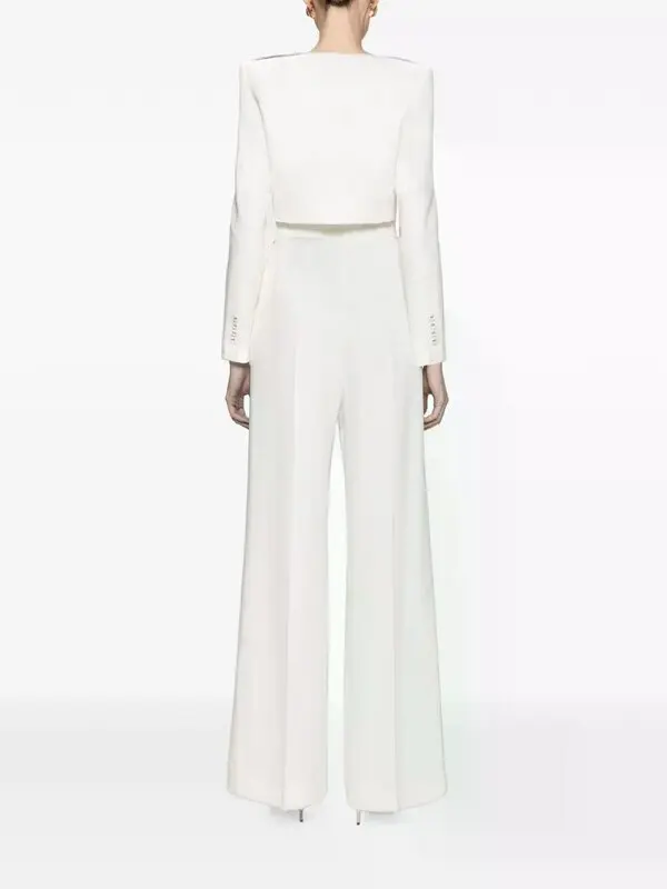 NISSA Buttoned Cropped Jacket