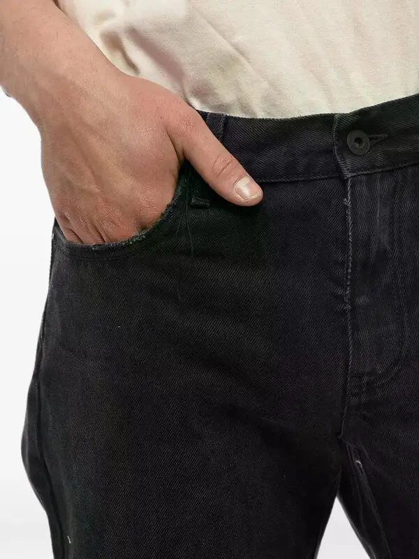 Off-White Distressed Skinny-fit Jeans