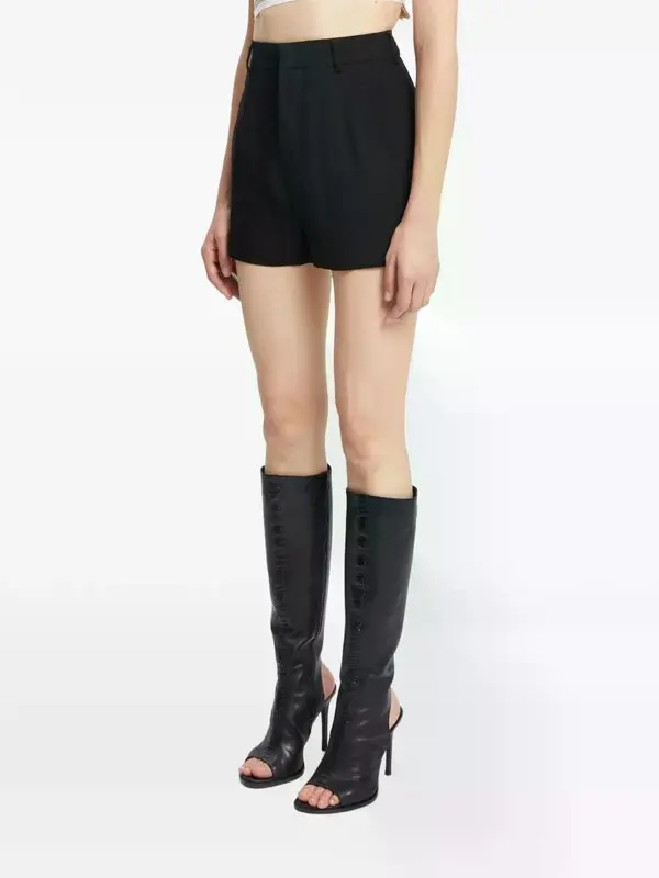 ANN DEMEULEMEESTER Stine High-waisted Tailored Shorts