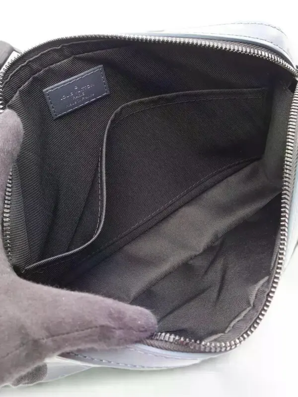 LOUIS VUITTON 2000s Duo Monogram Shadow Messenger Bag