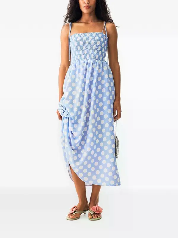 Sleeper Atlanta Polka-dot Dress