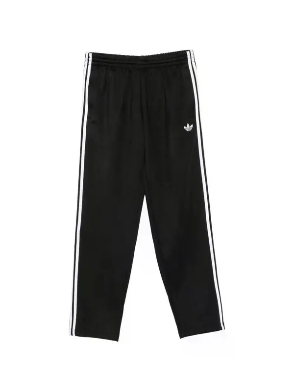 Adidas Logo-embroidered Side-stripe Track Pants