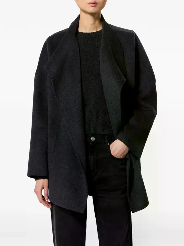 Isabel Marant Étoile Ceaton Wool And Cashmere Coat - Black