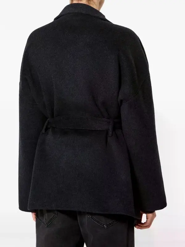 Isabel Marant Étoile Ceaton Wool And Cashmere Coat - Black