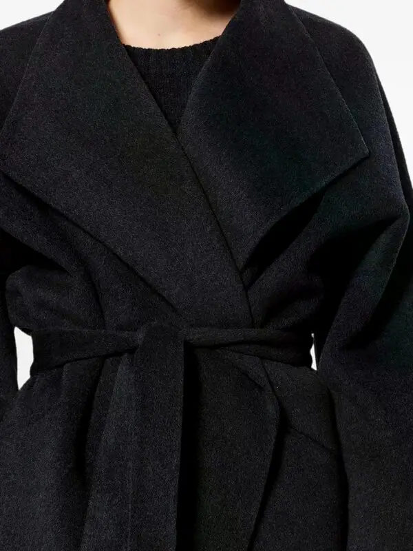 Isabel Marant Étoile Ceaton Wool And Cashmere Coat - Black