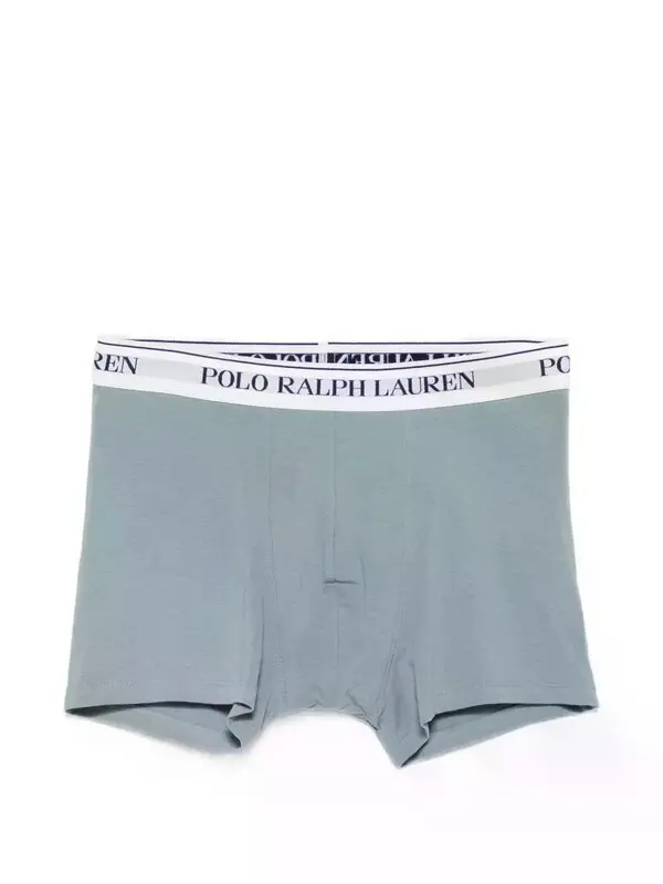 Polo Ralph Lauren Logo-waistband Boxers - Blue