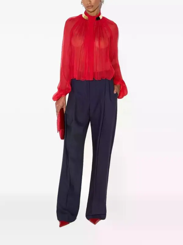 Elisabetta Franchi Pinstriped Tailored Trousers