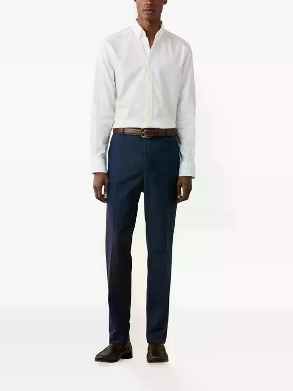 HACKETT LONDON Kensington Devon Buttoned Trousers