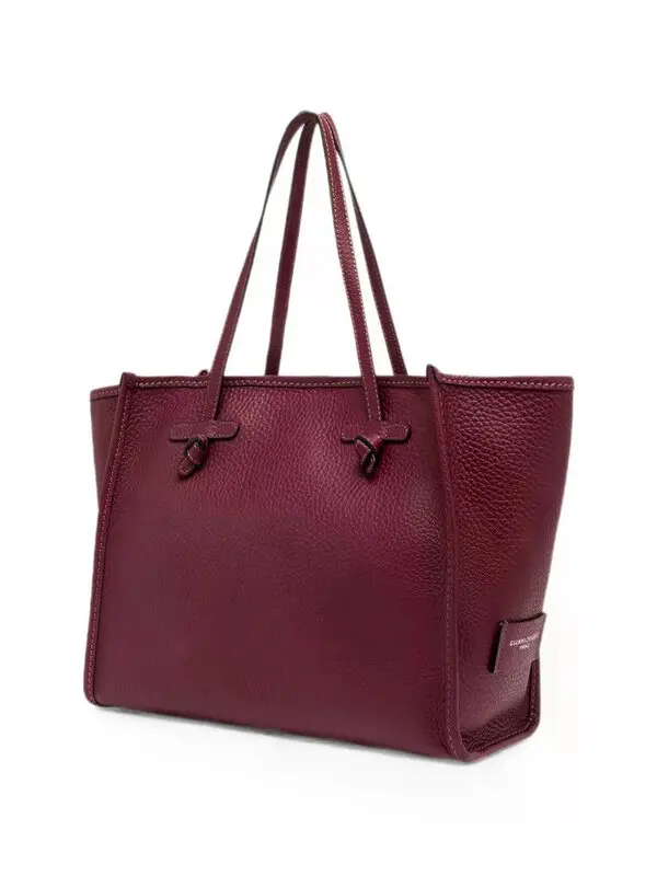 GIANNI CHIARINI Marcella Grained Leather Tote Bag