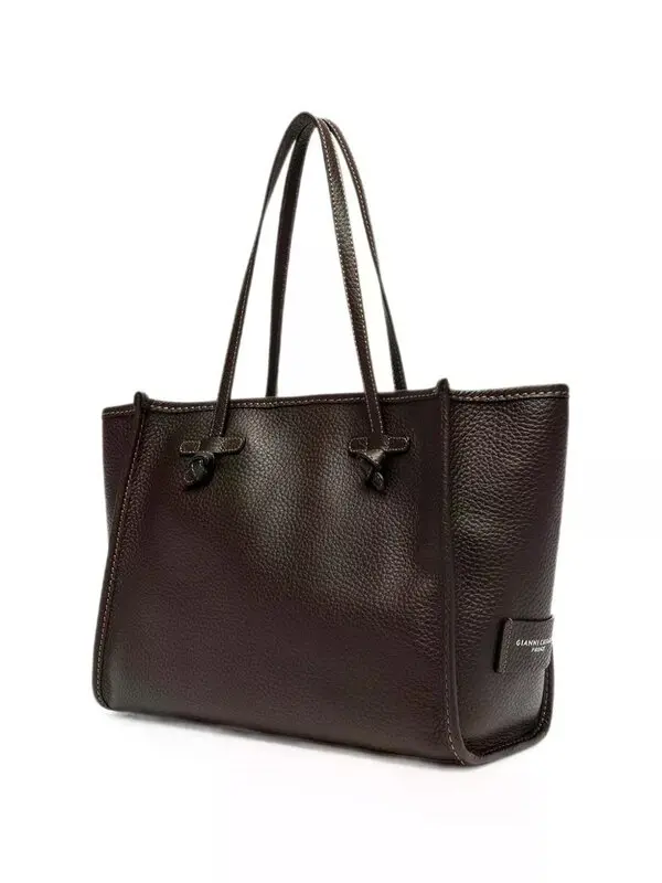 GIANNI CHIARINI Marcella Grained Leather Tote Bag