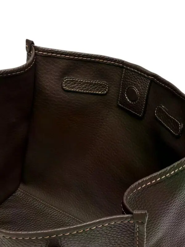 GIANNI CHIARINI Marcella Grained Leather Tote Bag