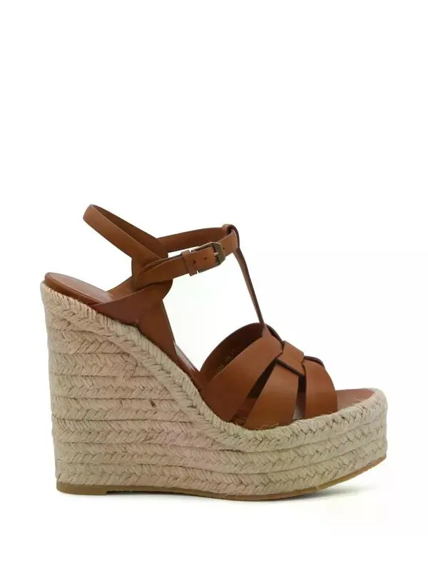 Saint Laurent Tribute Leather Espadrilles