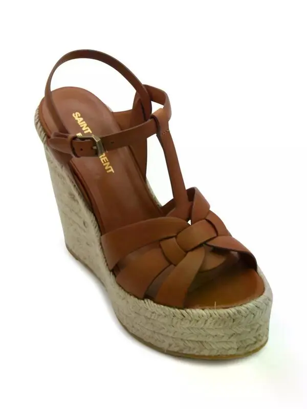 Saint Laurent Tribute Leather Espadrilles