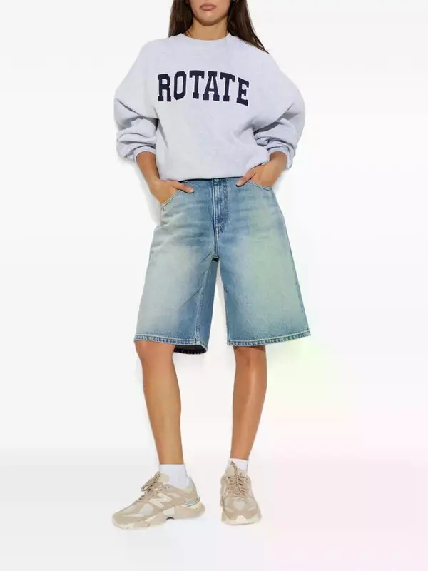 ROTATE BY BIRGER CHRISTENSEN Logo-appliqué Sweatshirt