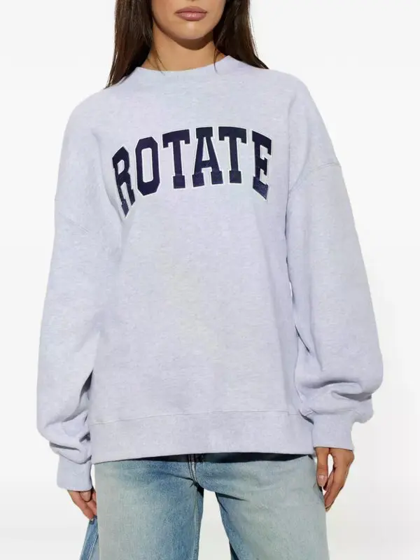 ROTATE BY BIRGER CHRISTENSEN Logo-appliqué Sweatshirt