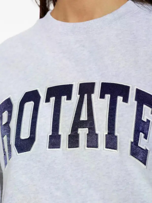 ROTATE BY BIRGER CHRISTENSEN Logo-appliqué Sweatshirt