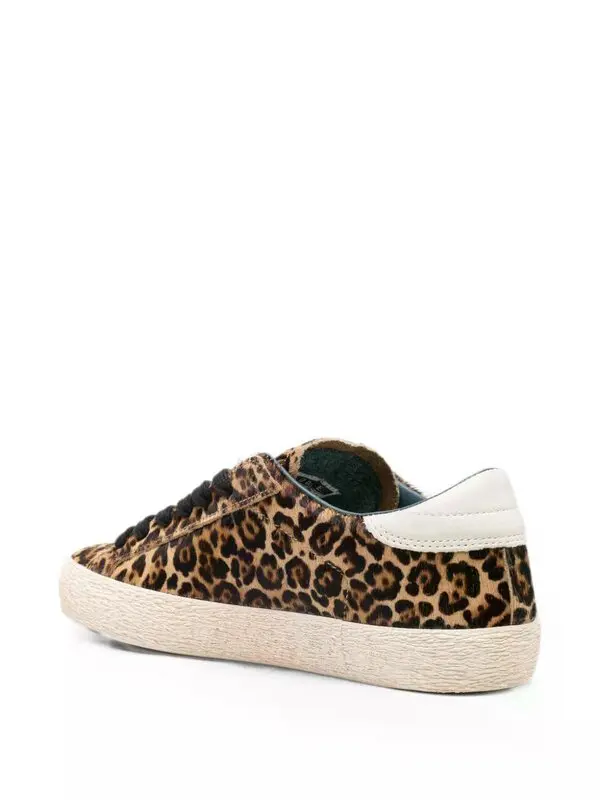D.a.t.e. Hill Low Leopard-print Sneakers
