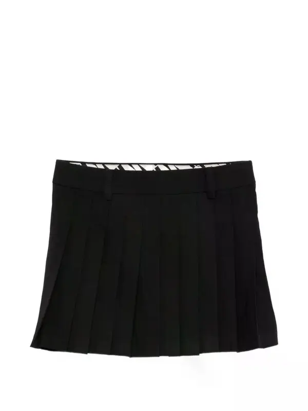 WRSTBHVR Nuria Pleated Mini Skirt