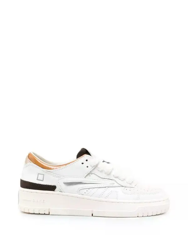 D.a.t.e. Perforated Panelled Sneakers