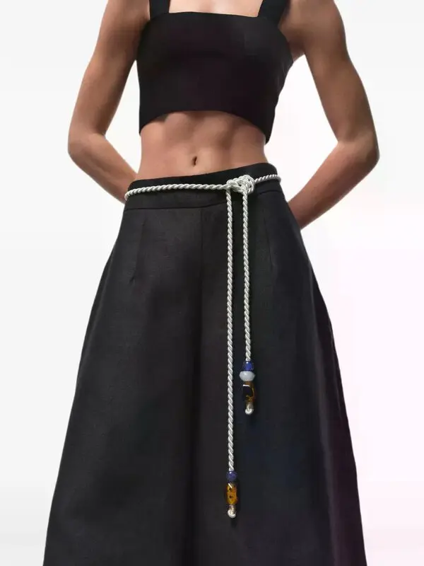 CAYET Comporta Bead-embellished Rope Belt