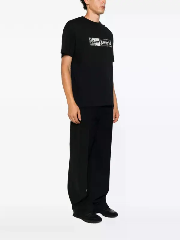 Palm Angels Stamp Logo Short-sleeve T-shirt