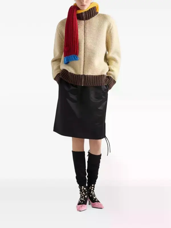 Prada Satin Skirt