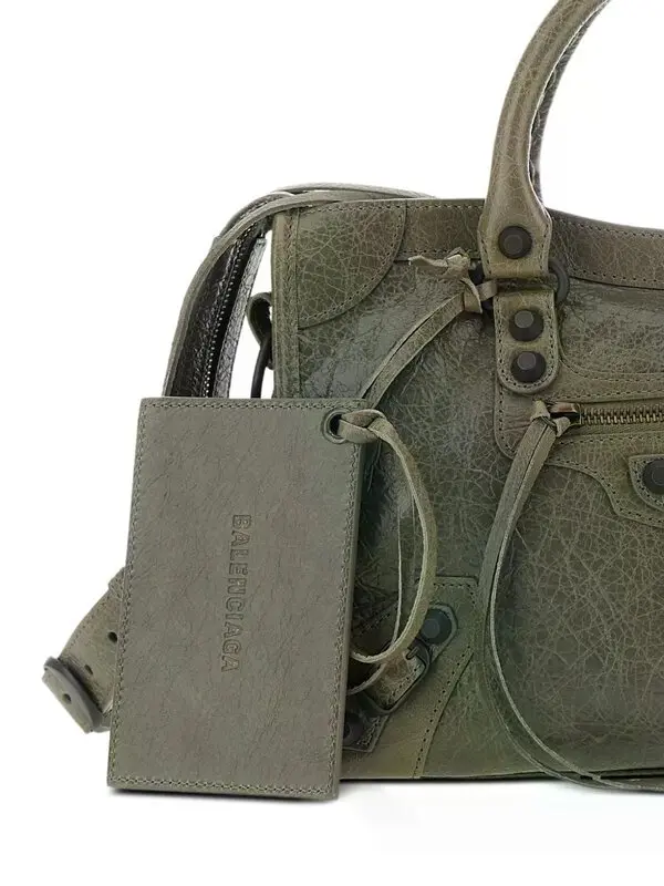 Balenciaga Small Le City Tote Bag - Green