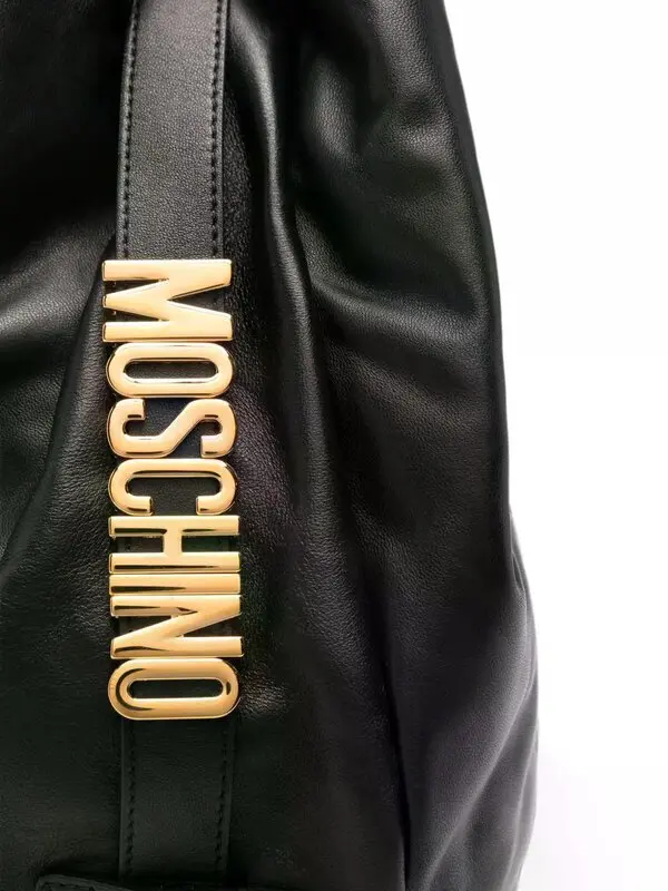 Moschino Logo-plaque Tote Bag