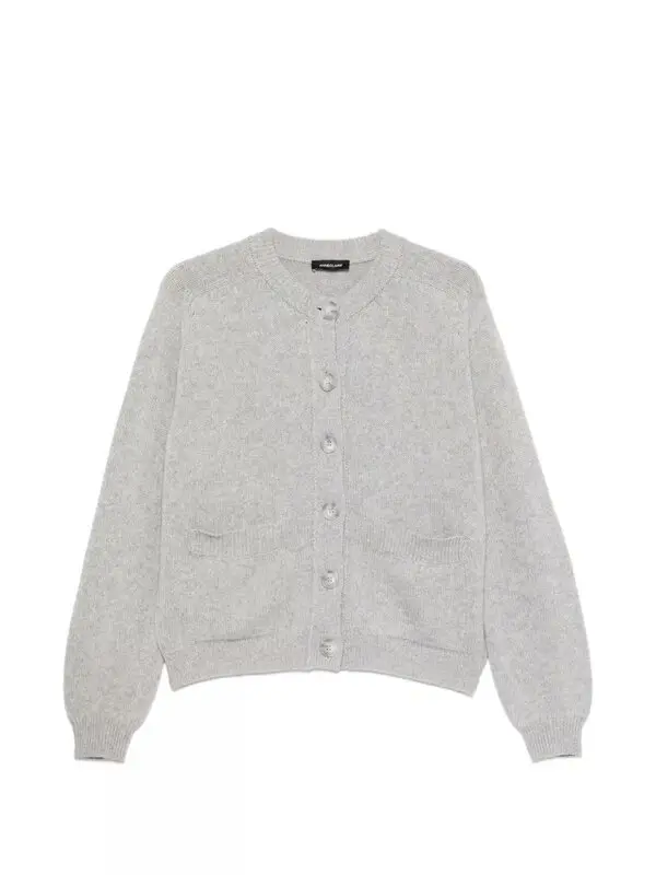 ANNE CLAIRE Button-fastening Patch-pocket Cardigan