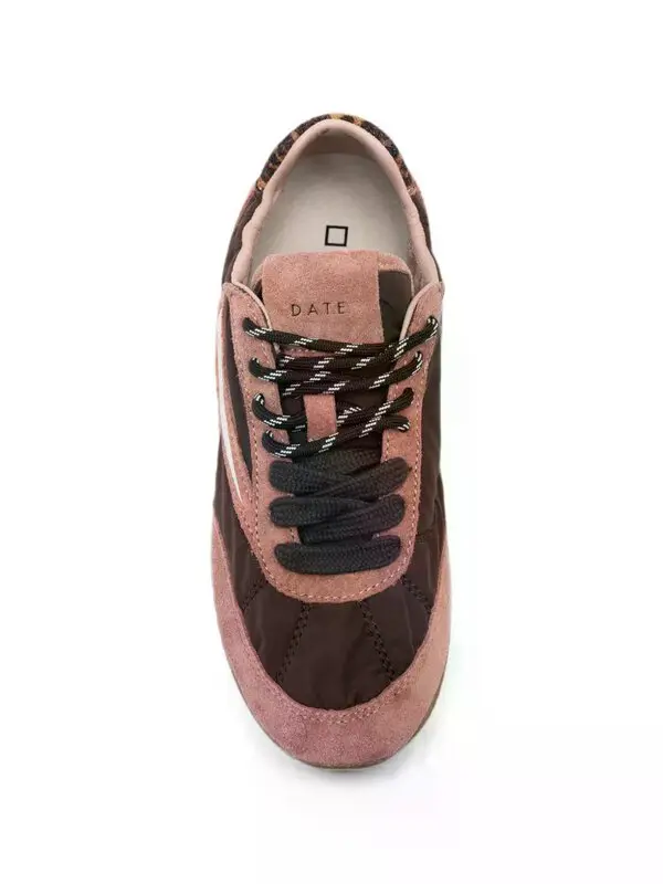 D.a.t.e. Lace-up Panelled Sneakers