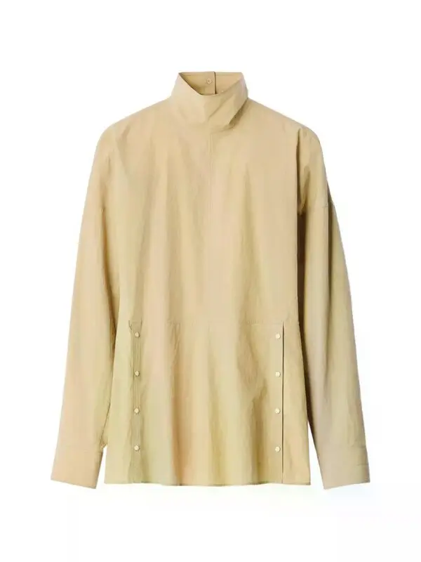 LEMAIRE Press-stud Bib Top In Cotton Crepe