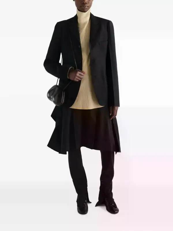 LEMAIRE Press-stud Bib Top In Cotton Crepe